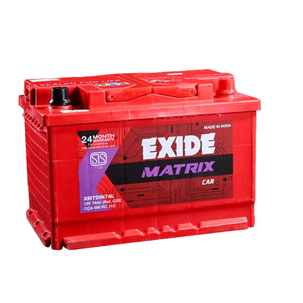 Exide MF-DIN 74 (2 Years Full Warranty) – Browns Deals