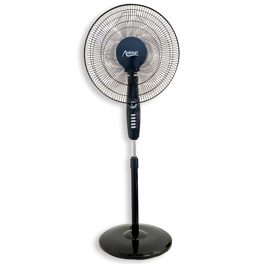 Aklan 16" Blade 5 Blades Heavy Duty Stand Fan - LHSF09B – Browns Deals