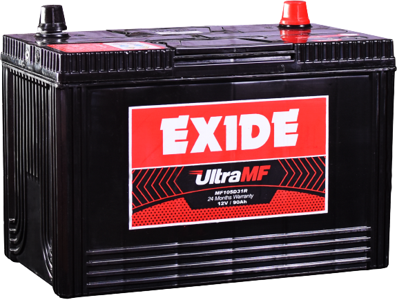 Exide MAX-MF105D31R (4 Years Warranty (2 Years Full & 2 Years PRO-RATA ...